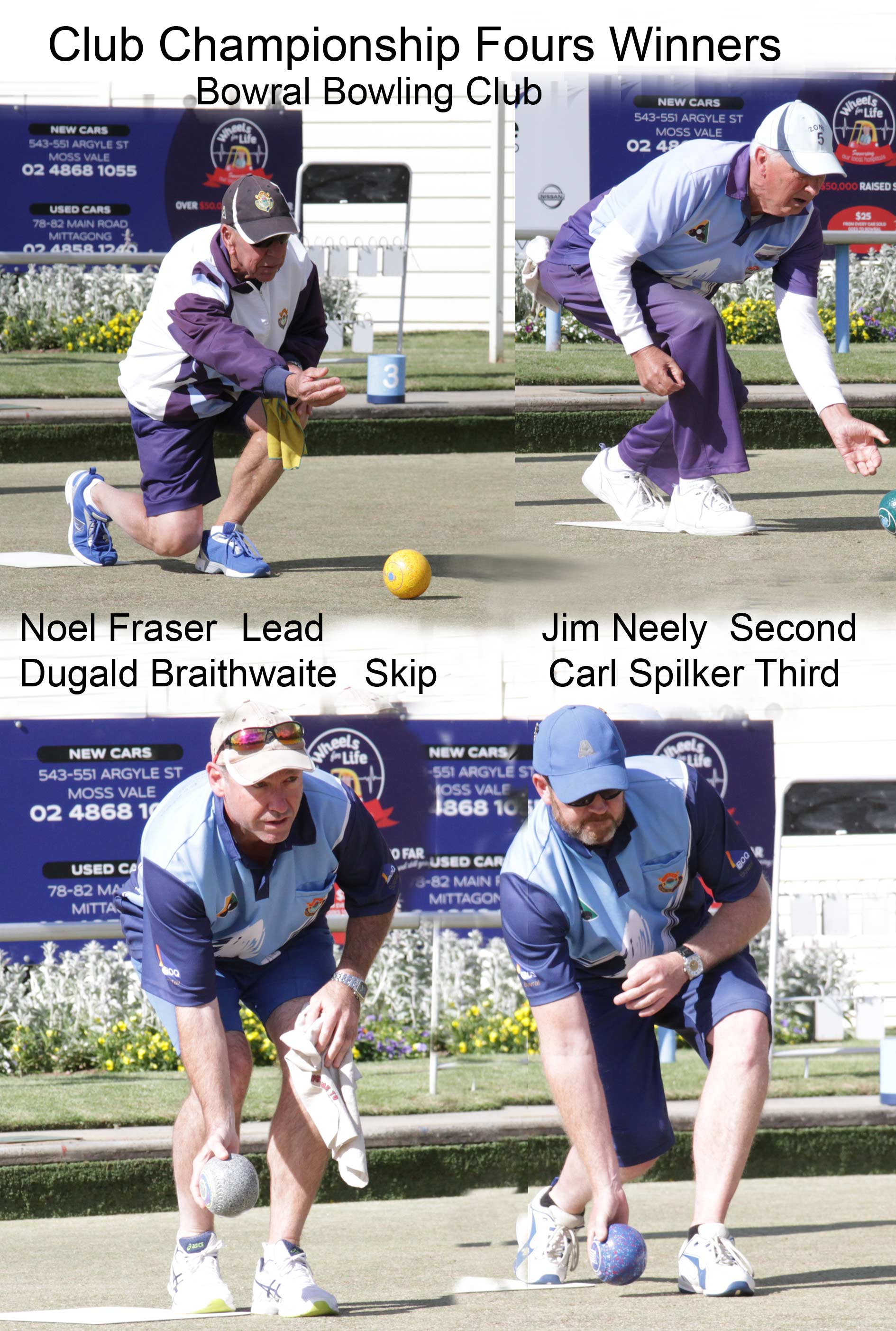 Club Championship Fours - BOWRAL BOWLING CLUB