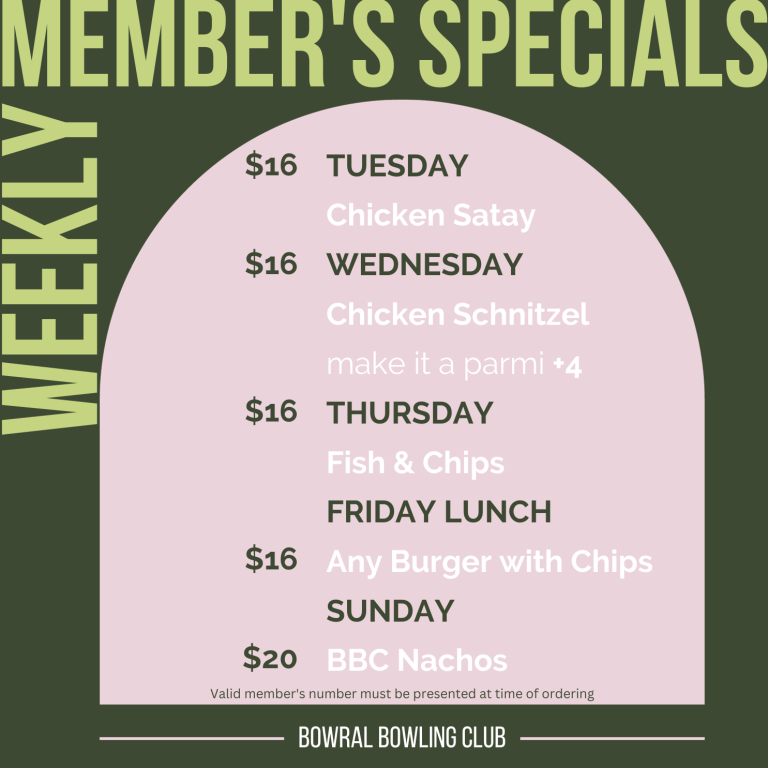 Welcome to Bowral Bowling Club - BOWRAL BOWLING CLUB